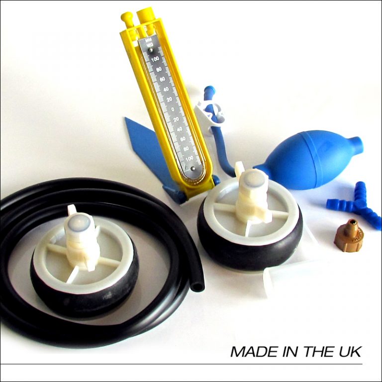 DRAIN TESTING KIT WITH 2 TEST PLUGS